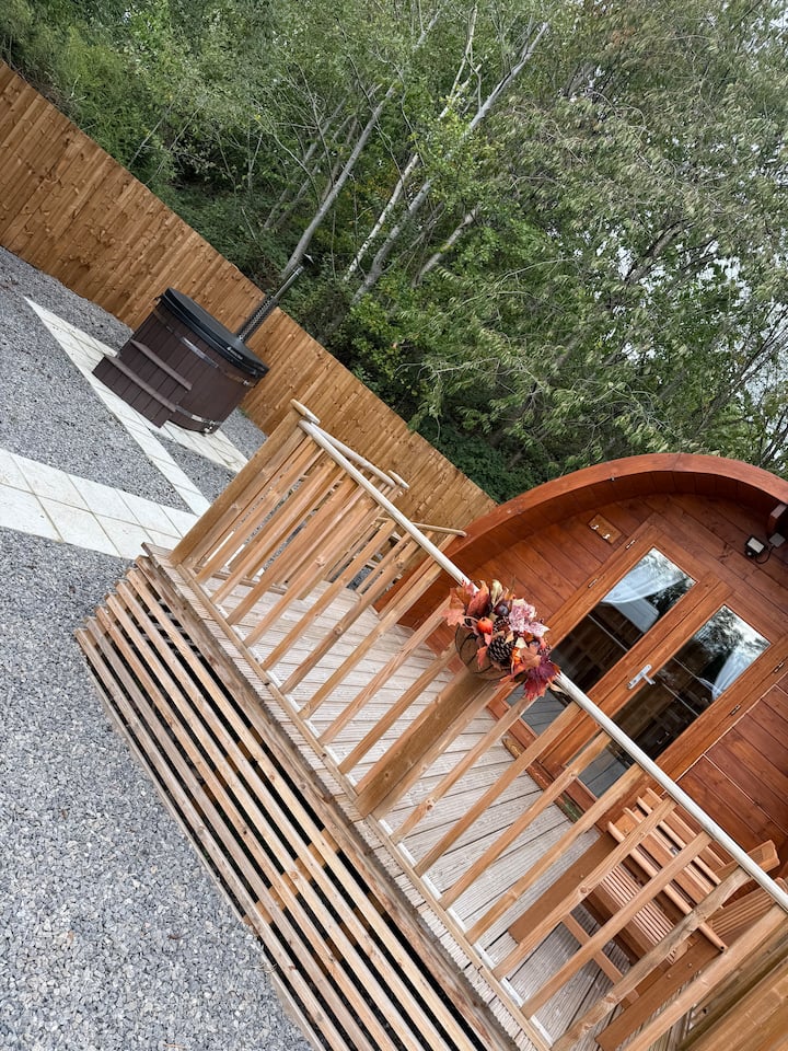 Riv Pod Tranquil Pod Set Within Woodland Lakes - Thirsk