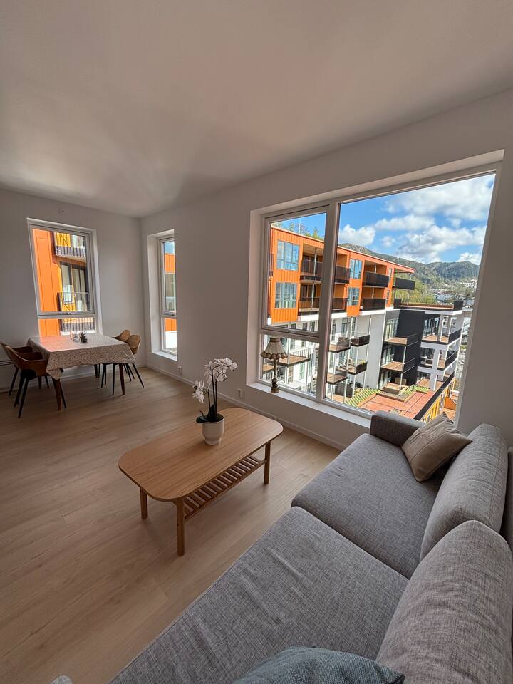 Ny 3-r Leilighet Bergen V Sjø M Takterrasse - Bergen