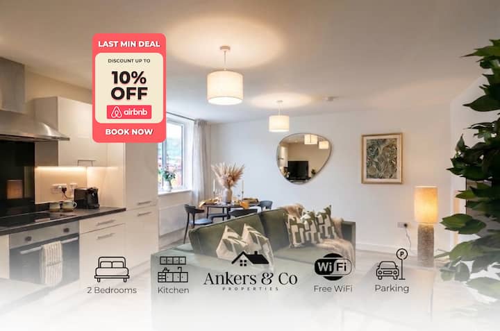 10% Off Last-min Stay | Near Quays & Transport - Salford