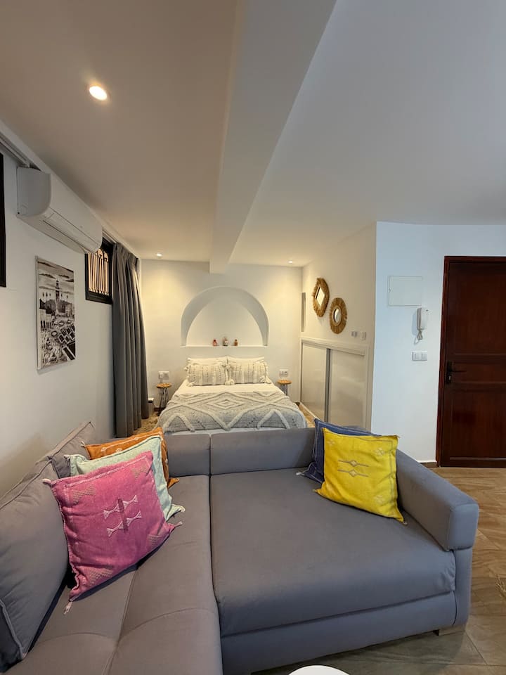 Cosy Studio In Gueliz Downtown - 馬拉卡治