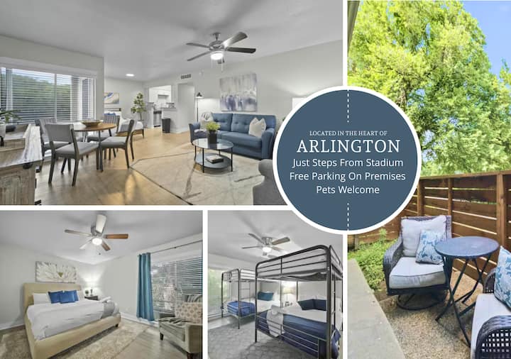 Spacious And Stylish Apartment | Att Stadium - Arlington, TX