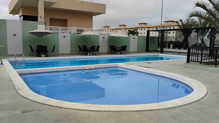 Apto Térreo Com Piscina No Cond. 24h – Conquista - Vitória da Conquista