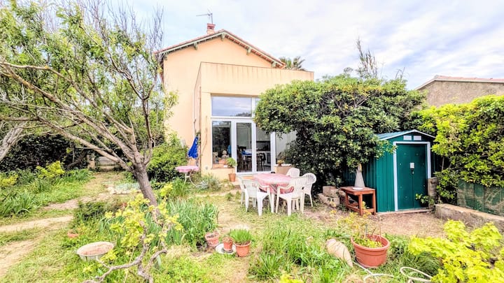 Maison Avec Jardin, Plage à 120m - Six-Fours-les-Plages