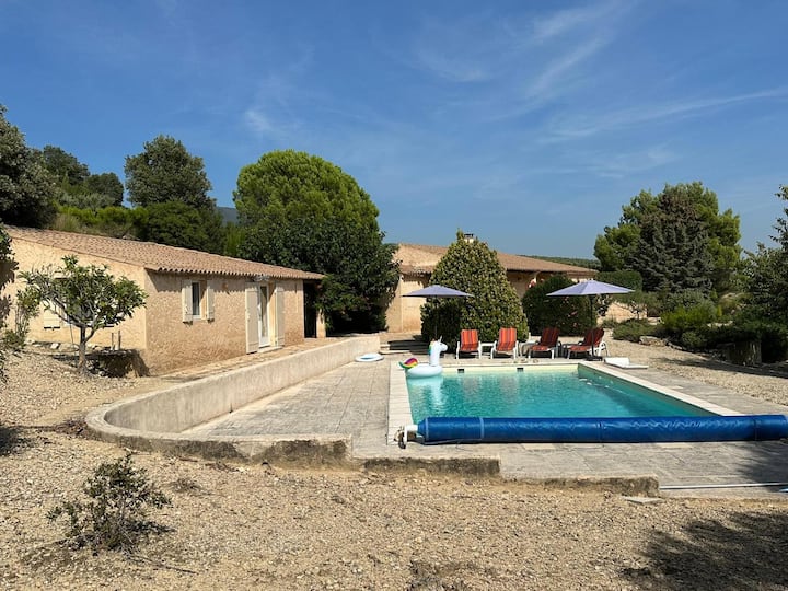 Dolce Vita Provençale Avec Vue Panoramique - Cucuron