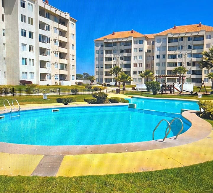 Departamento Con Piscina/estacionamiento La Serena - La Serena