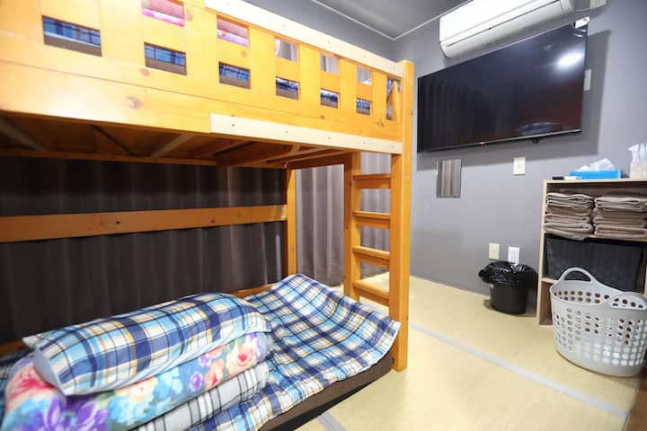 P303 博多駅より徒歩9分 福岡空港も近く 安くて超便利‼️ - Fukuoka