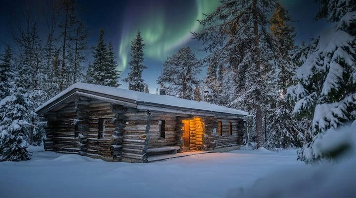 Cozy Log Cabin | Sauna, Peace & Wi-fi | Sleeps 4 - Rovaniemi