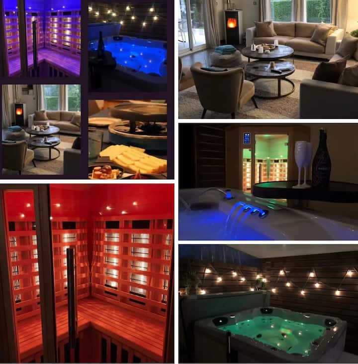 Maison Que Pour Vs 
Jacuzzi/sauna Au Calme - Ain