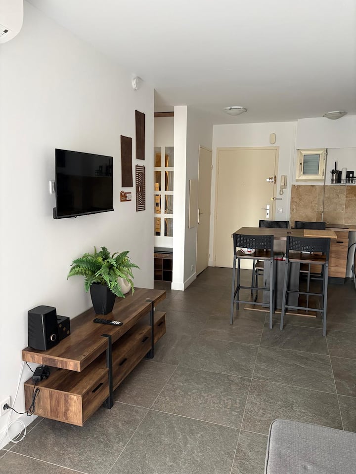 Résidence Calme,100m Les Plages. - Biot