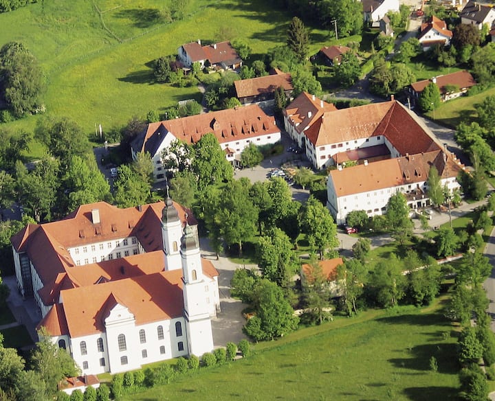 W2 Fewo Im Allgäu 2-4 Erw.+kind Klostermühle Irsee - Kaufbeuren