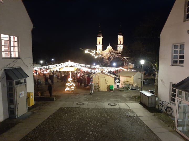 W2 Superior 3-zi. Fewo Klostermühle Irsee - Irsee