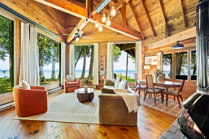 Lakeside Cottage On The Bluff - Newport State Park, Ellison Bay