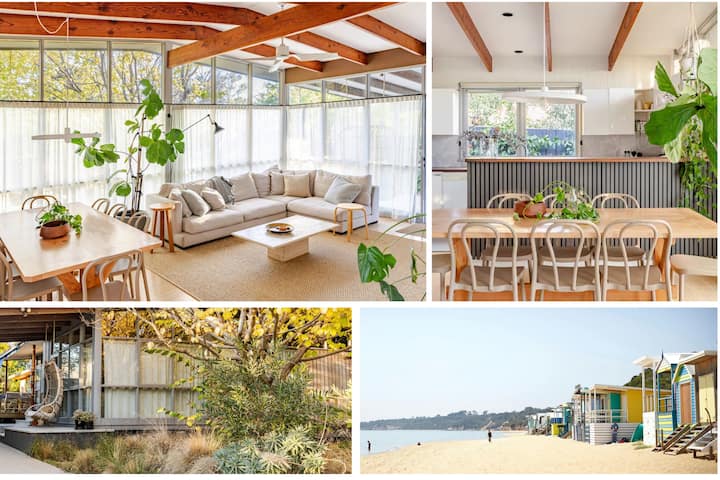 Coastal Cedar Beach House Mt Martha -300m To Beach - Mornington