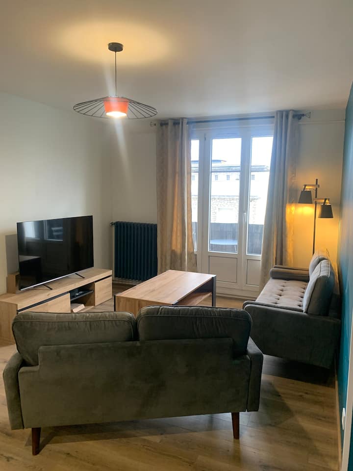 Appartement 3 Chambres Proche Gare - Tours