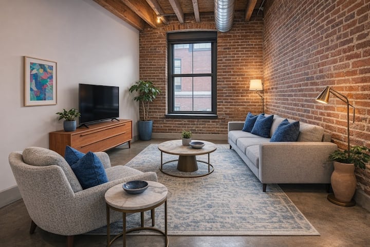 Brick & Bed Loft • Arch, Casino. Convention Center - 세인트루이스