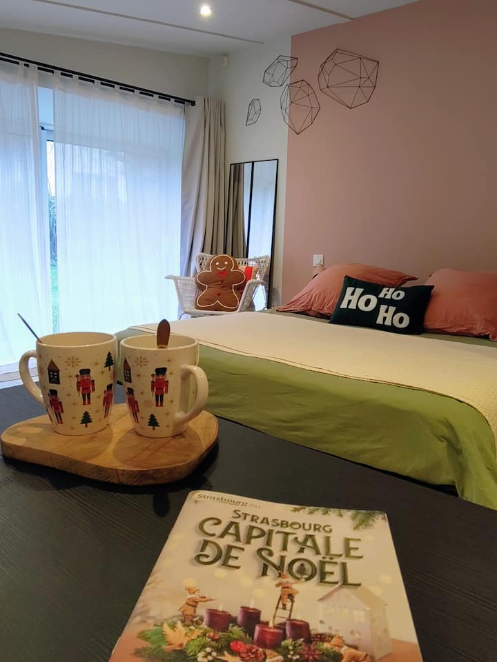 La Chambre Rose / Parking / Tram - Illkirch-Graffenstaden