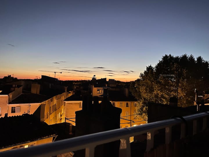 Mon Joli Paradis Terrasse Vue Sur Les Toits ! Wifi - Aix-en-Provence