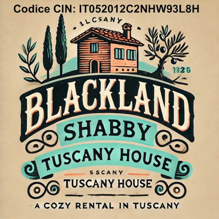 Blackland- Shabby Tuscany House - Poggibonsi