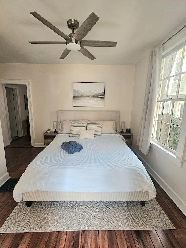Cozy Historic Downtown Apt: Quiet St. & Walkable - Wilmington, NC