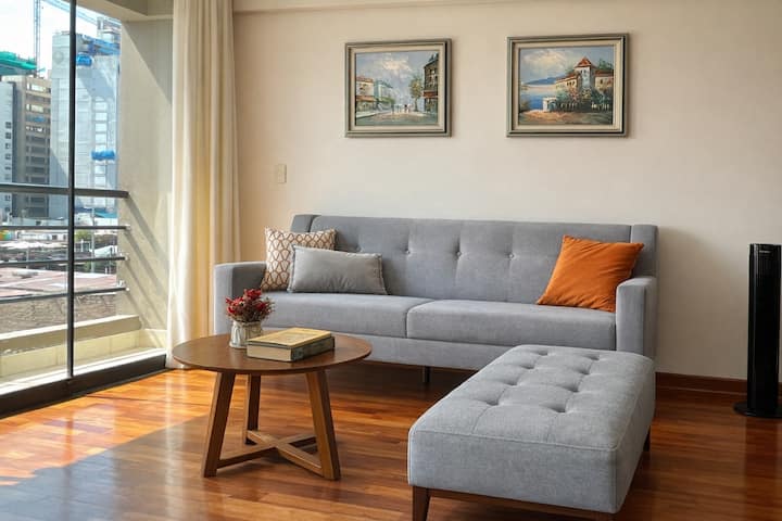 Moderno Depa 3 Hab. A Pasos De Kennedy Y Larcomar - Pérou