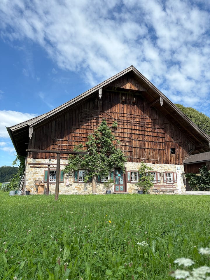 Traditionelles Landhaus Mitten Im Grünen - Eugendorf