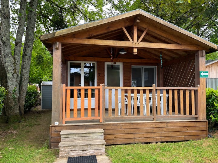 Chalet Avec Piscine Dans Un Camping 4 éToiles - Foix