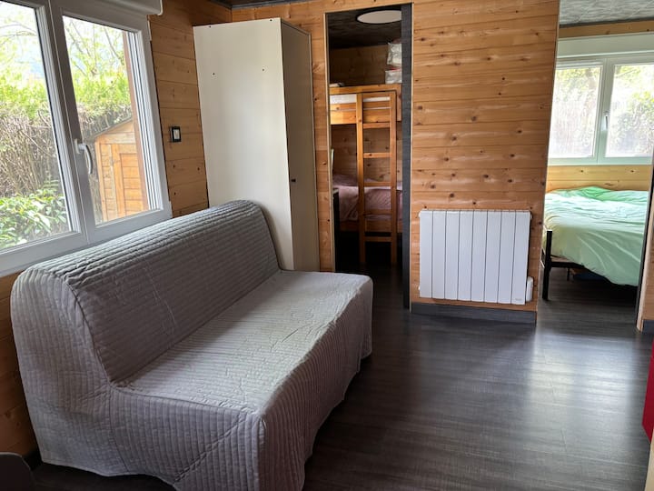 Chalet Avec Piscine Dans Un Camping 4 éToiles - Foix