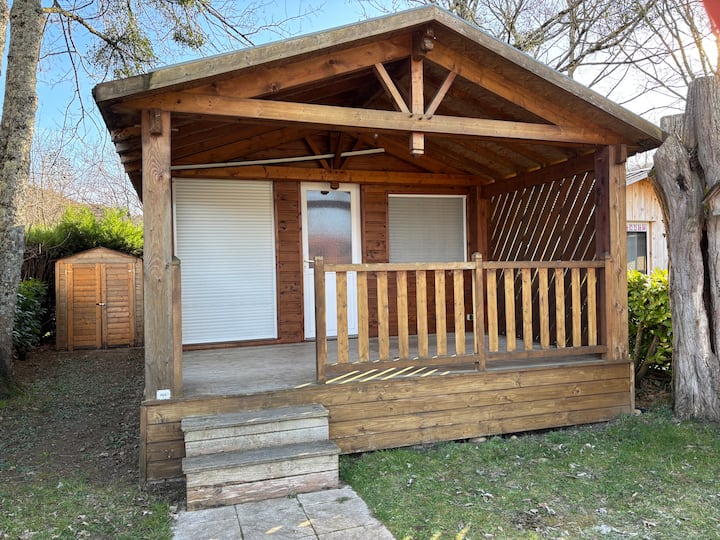 Chalet Avec Piscine Dans Un Camping 4 éToiles - Ariège