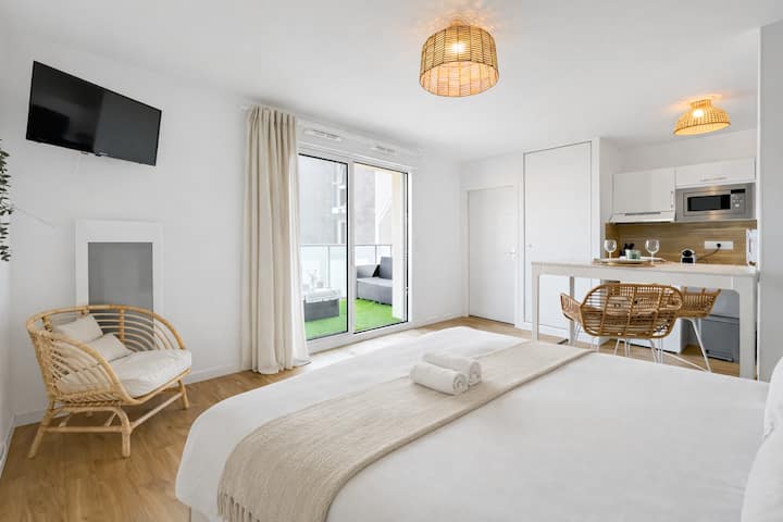 Escale Dinardaise - Balcon & Garage Privé - Plages - Saint-Lunaire