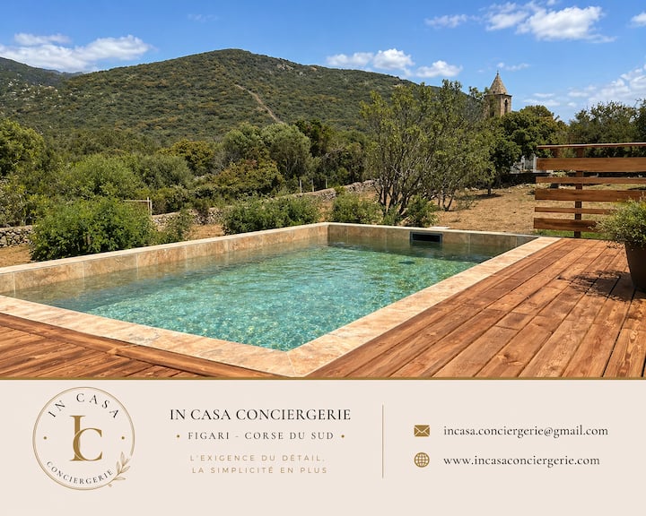 Sposata • Maison En Pierre Avec Piscine Chauffée - Plage de Figari