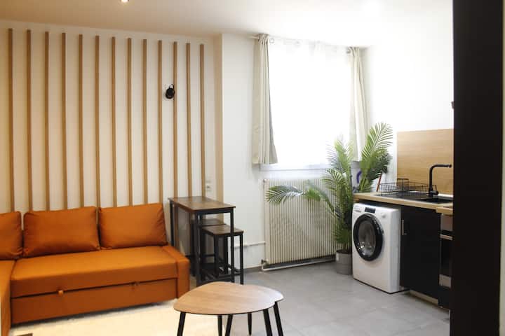 T2 Cosy Proche Gare-cea-gem-hyper Centre-bastille - グルノーブル