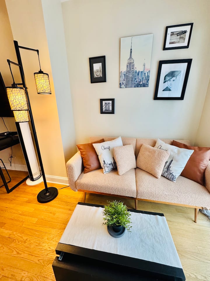 Cozy Minimal Retreat| Work Friendly| Walk To All - Chicago, IL