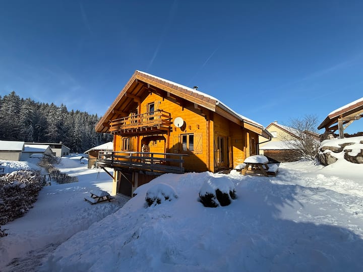 L'ecrin Des Epicéas Chalet 12 Personnes 153m2 - Les Rousses