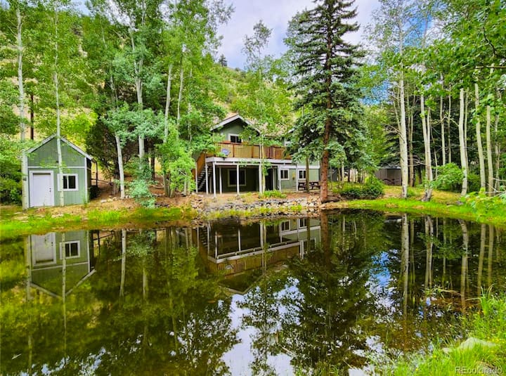 Garden Level Guest Suite On Pond - Georgetown, CO