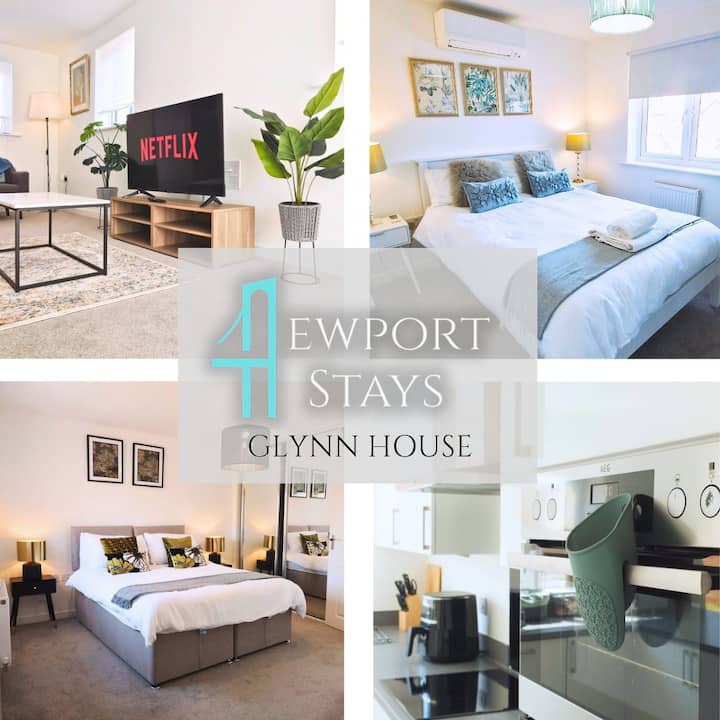Glynn*house*newport*sleeps 8*groups*parking - Newport