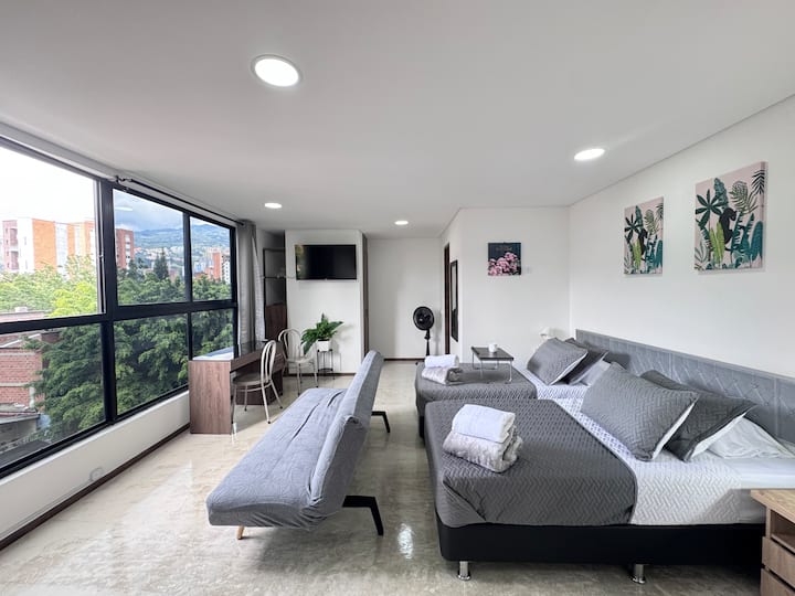 1br • Zona Estadio (La 70) • Essential Studio 2 - Medellín