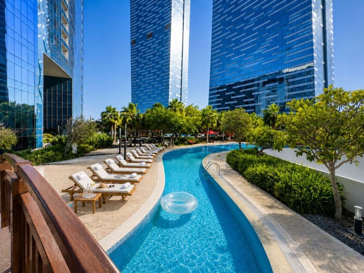 Desert Key Premier Apt In Gate Tower - Pool & Gym - Abu Dabi