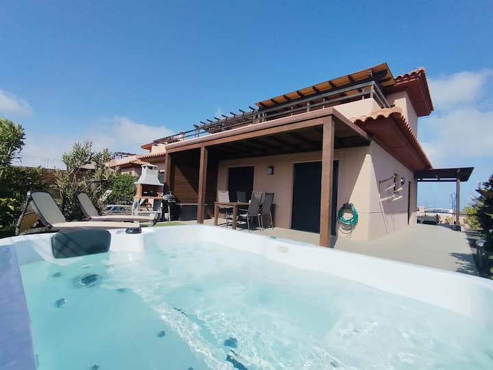 Horizon Blue - Villa W. Seaview + Jacuzzi - Fuerteventura