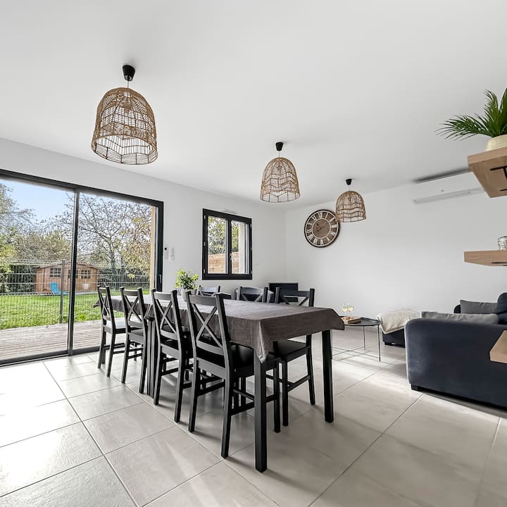 Télétravail, Terrasse, 4 Sdb, 8 Pers & Calme - Poitiers