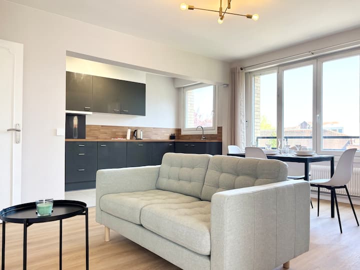 Tourcoing Hypercentre - Appartement 4 Voyageurs - Bondues