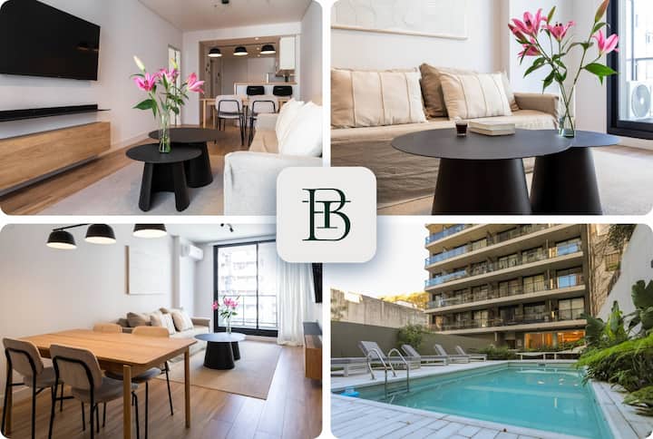 Bt Homes - Palermo Avec Piscine & Coworking - Buenos Aires