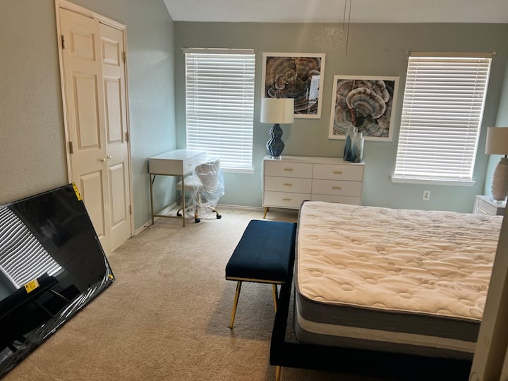 Serene Master Bedroom - Plano, TX
