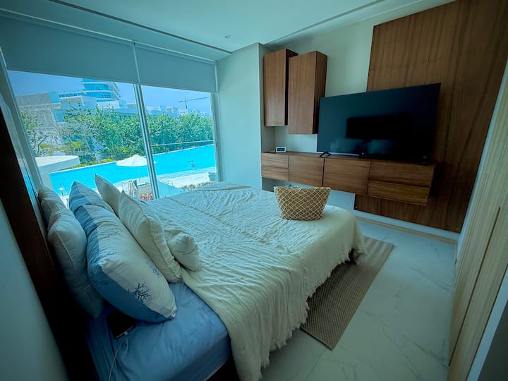 Front Pool Beach Apartment! - Mexique