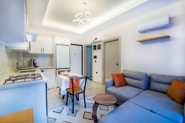 Fethiye’de Huzurlu 1+1 Tatil Evi - Çeşme