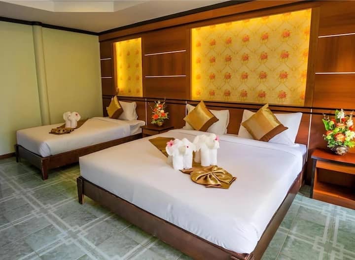 Phi Phiadm Beach Resort&breakfast 4(triple) - Ko Phi Phi Don