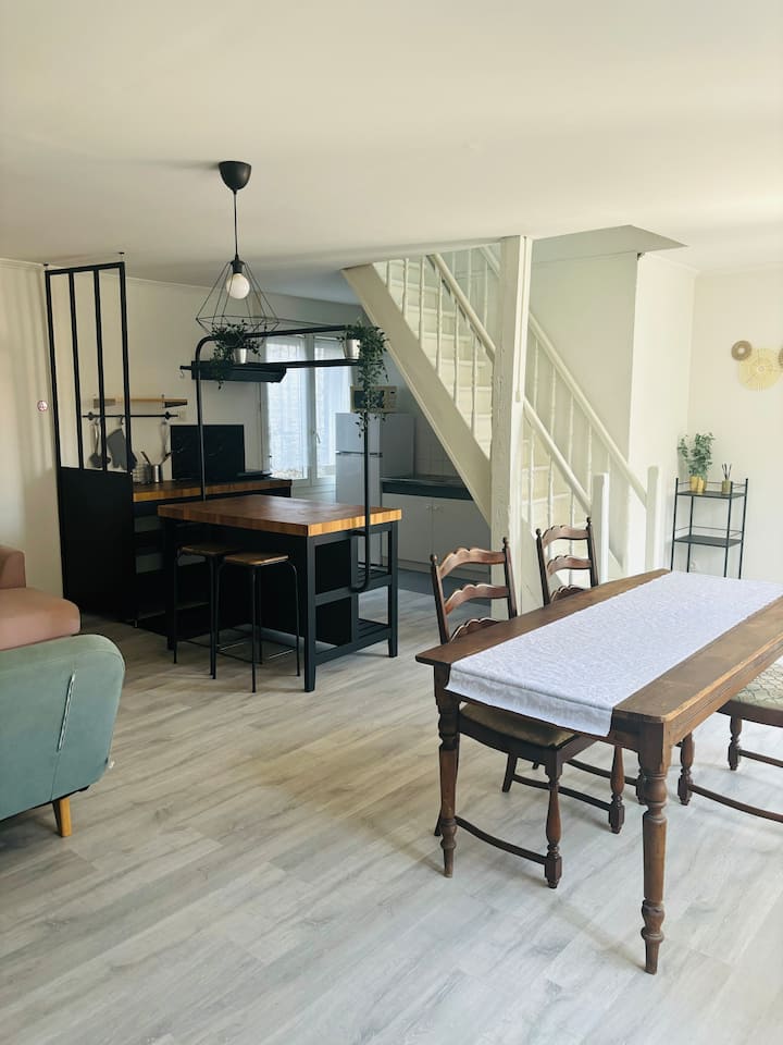 Duplex Lumineux - 2 Chambres - Lieu d'Art et Action Contemporaine de Dunkerque