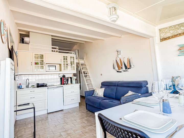 Appt. 4 Pers. -Superbe Vue Mer - Agde