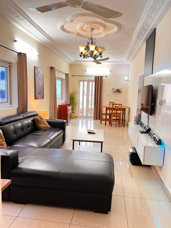 Appart 1ch Moderne Sécurisé + Clim + Wifi Rapide - Cotonou