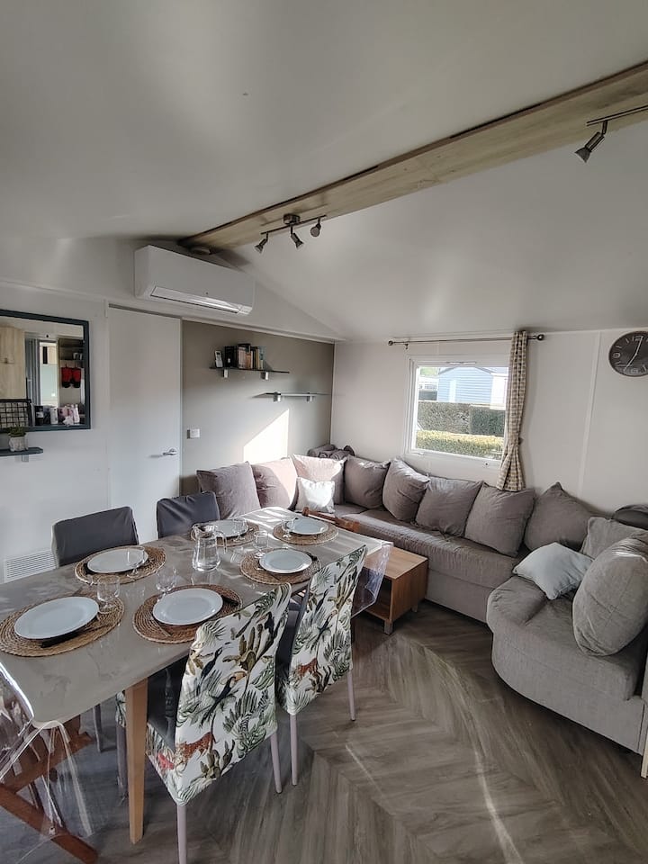 6/8 Places  Camping 4* Les Charmettes 
2 Sdb - Les Mathes