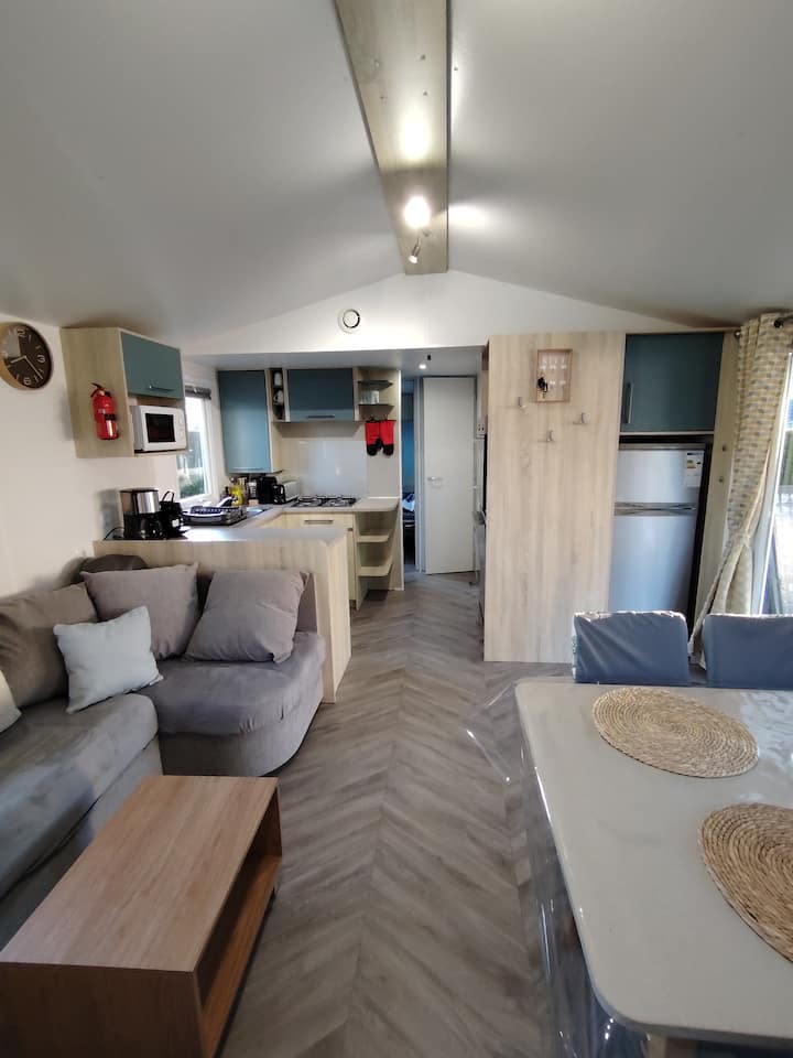 6/8 Places  Camping 4* Les Charmettes 
2 Sdb - Les Mathes